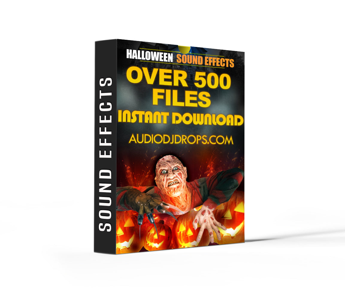 Halloween Sound Effects 500 Plus – Audiodjdrops